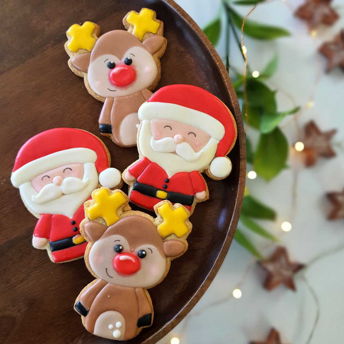 Single large Christmas cookies – Nectar & Spice